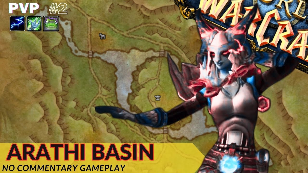 World of Warcraft Arathi Basin PvP - No Gear, No Fear - YouTube