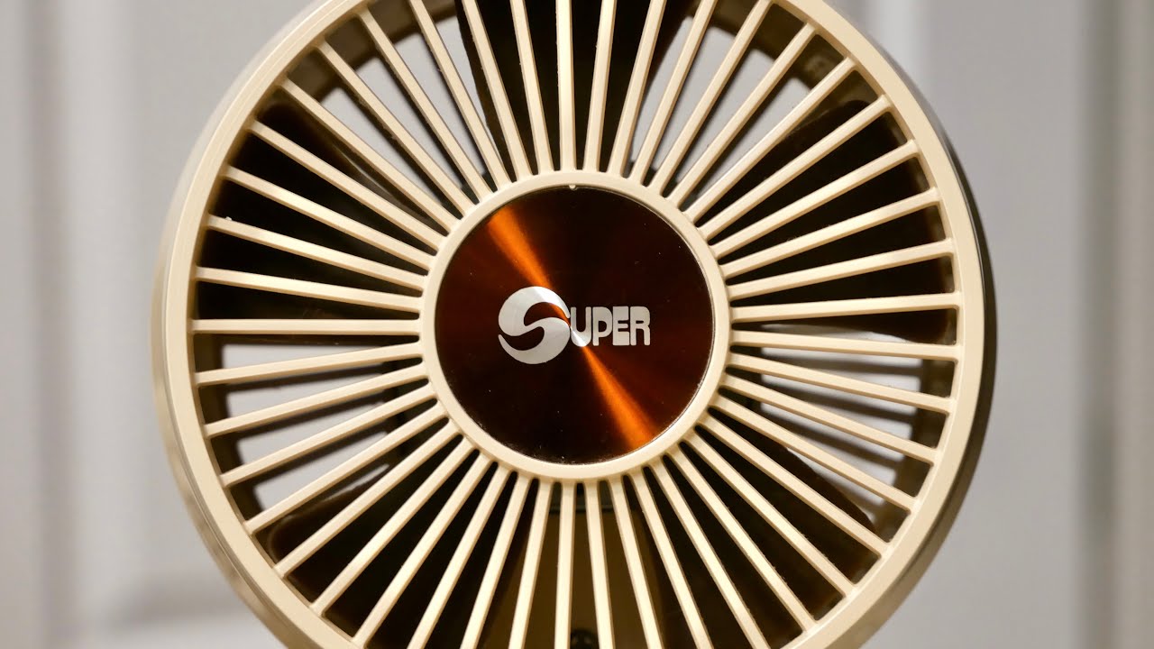 1980s Super Personal Fan | Before Restoration - YouTube