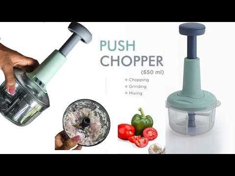 Push Chopper / Honest review / UnboxingStewit Food Chopper | Manual ...