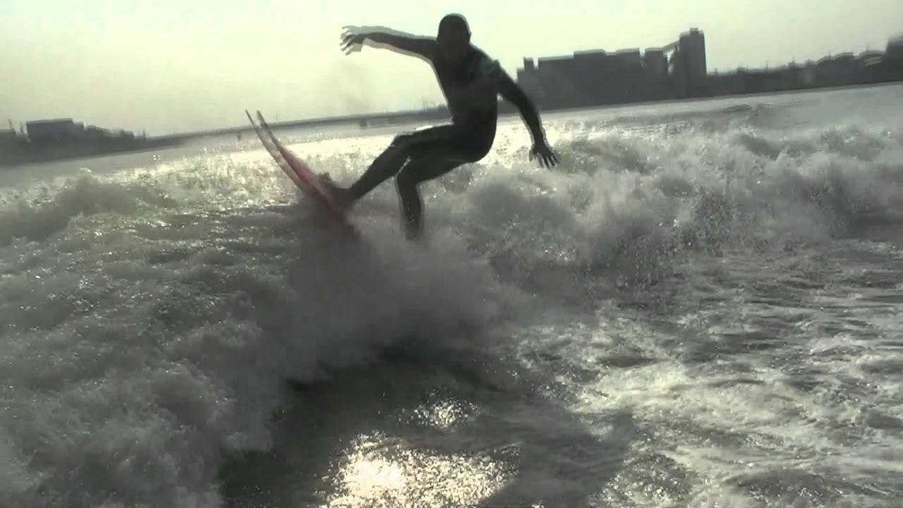 BOAT SURFING - YouTube