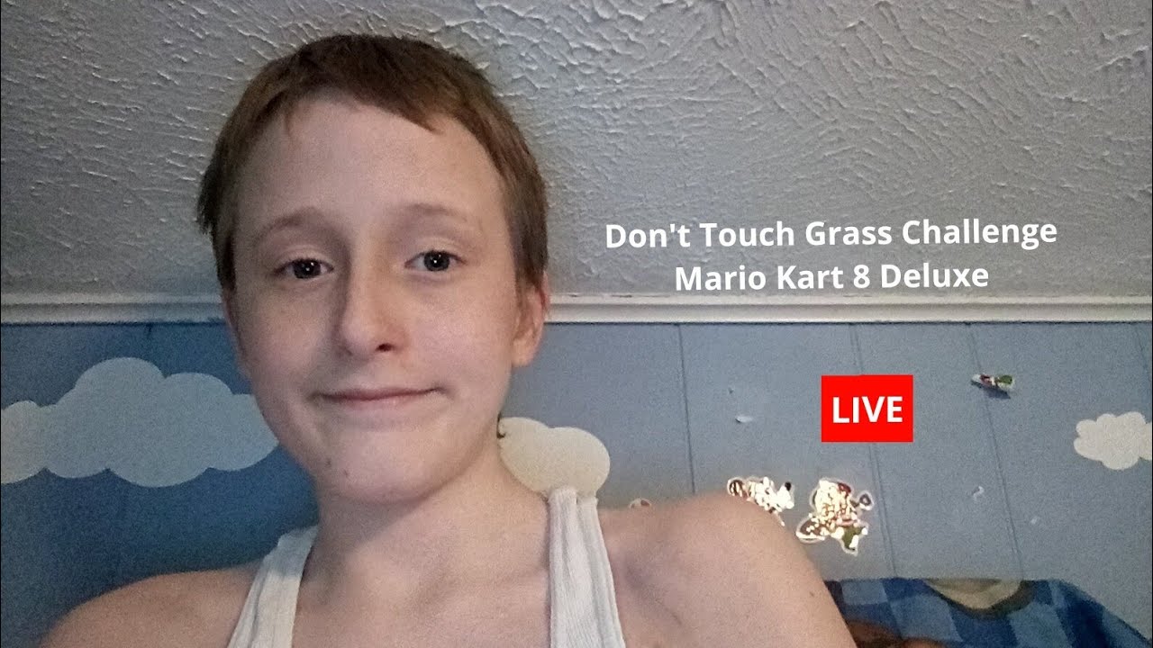 Don't Touch Grass Challenge: Mario Kart 8 Deluxe - YouTube