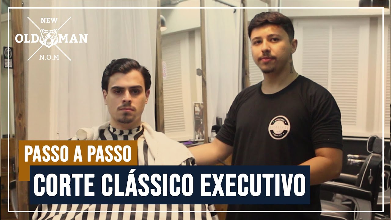 Passo a Passo - Corte Clássico Executivo | New Old Man - YouTube