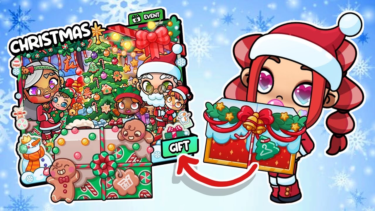 CHRISTMAS PACK UPDATE AND FREE GIFTS AVATAR WORLD // RED QUEEN - YouTube