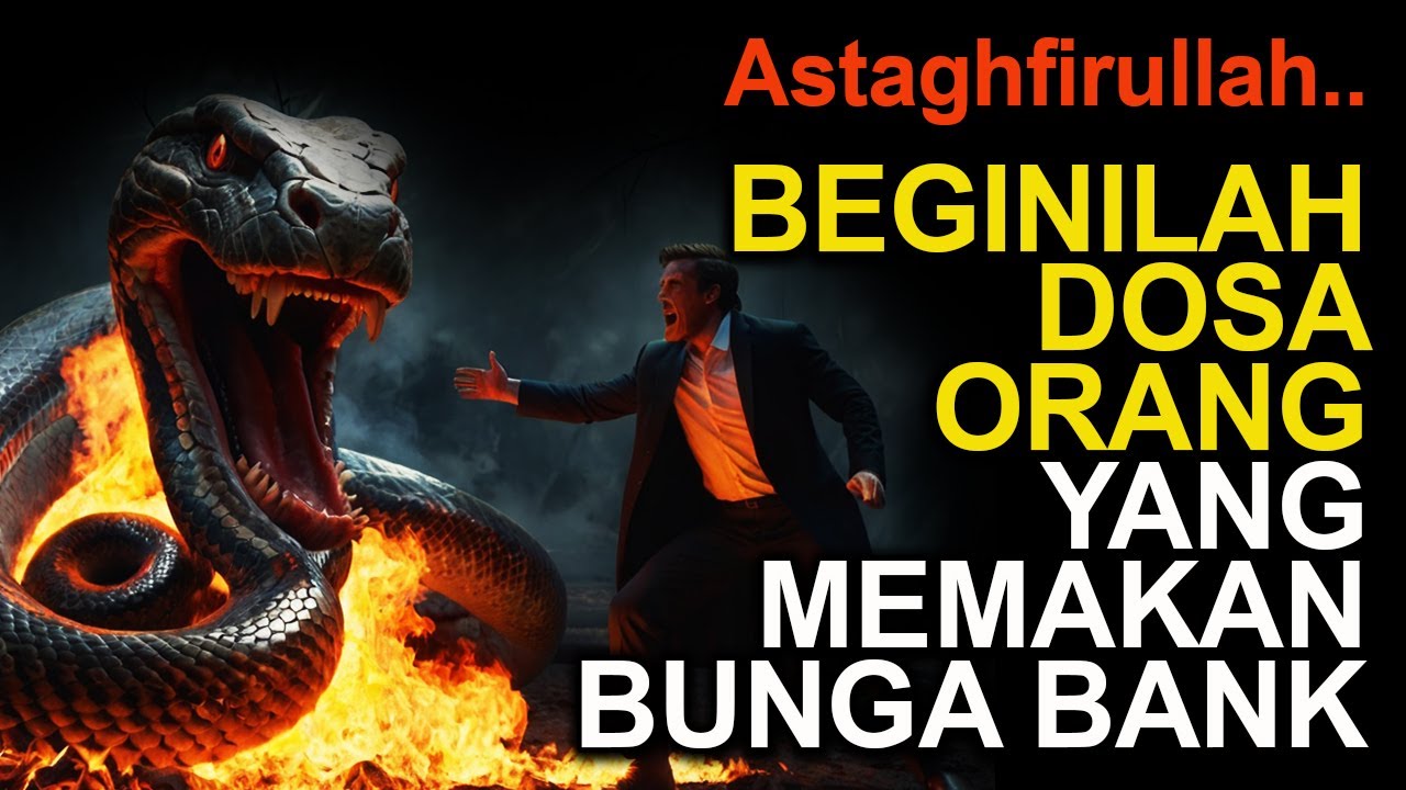 Beginilah Dosa Orang yang Memakan Bunga Bank ! Dosa Riba - YouTube