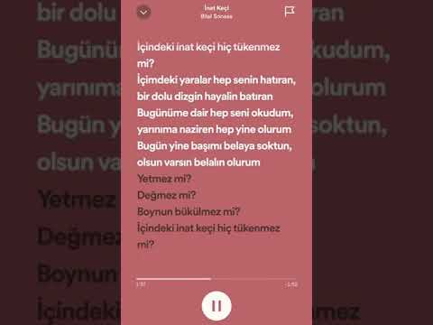 🎶❄İnat Keçi/ Bilal Sonses❄🎶