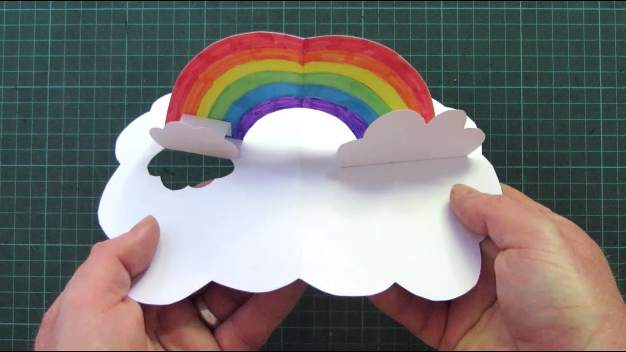 Pop up tutorial 6 - Rainbow - YouTube