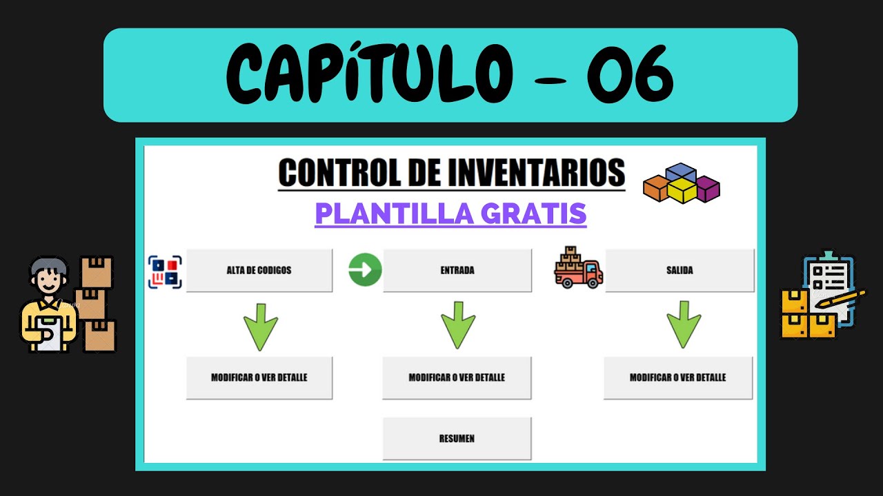 ¿como Hacer Un Inventario En Excel Con Macros 2020 Yemk 9566