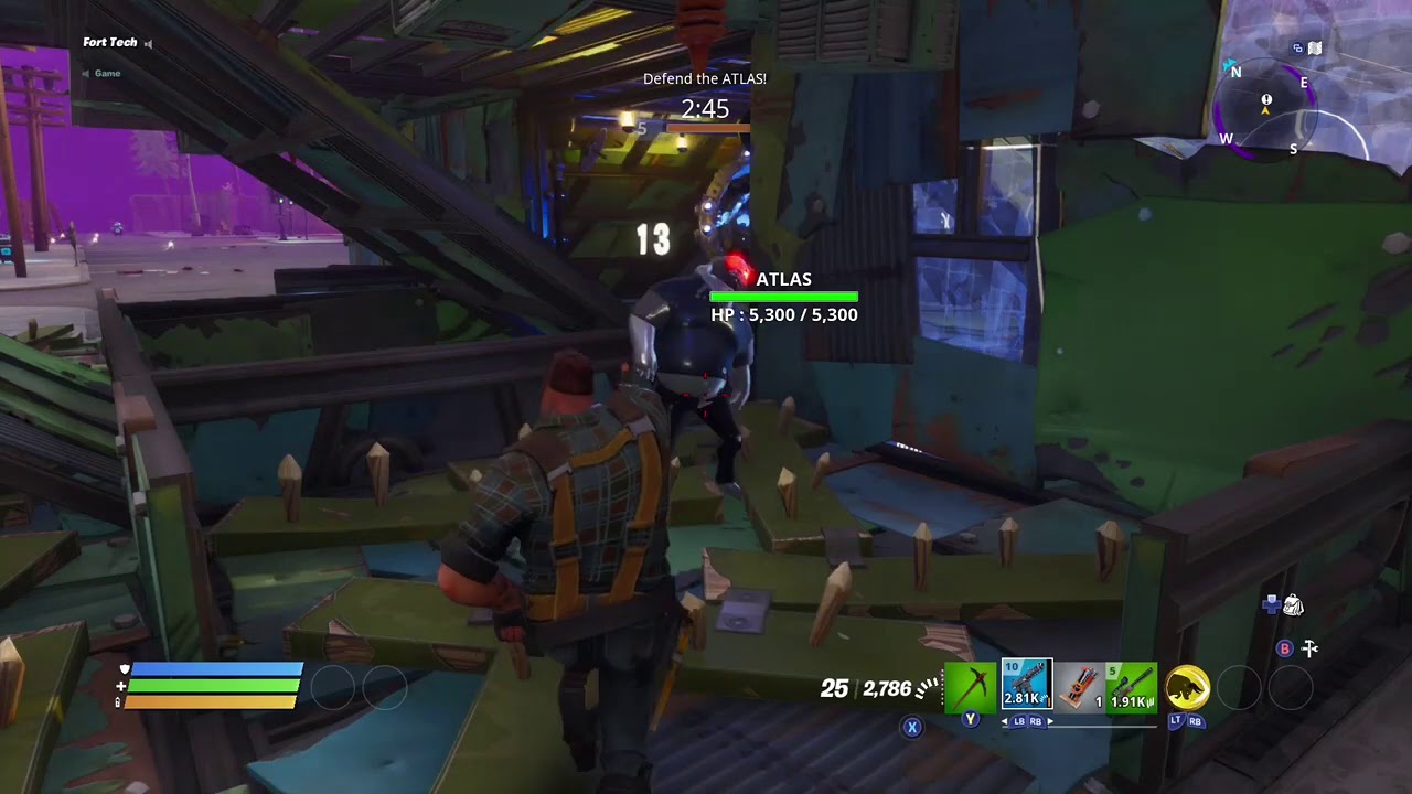 Base Kyle Vs. Chrome Husk (Fortnite STW) - YouTube