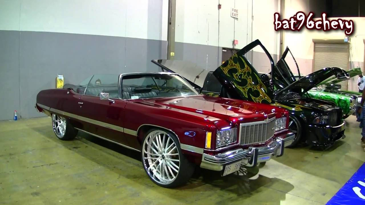 Candy Apple Red '74 Caprice Donk Vert on 26" Savini Forged Wheels ...