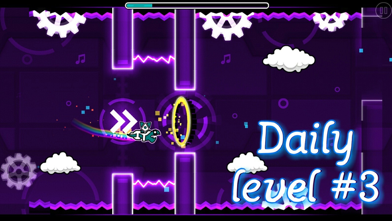 Daily level #3 | Geometry dash | Nexus by Dorsca - YouTube