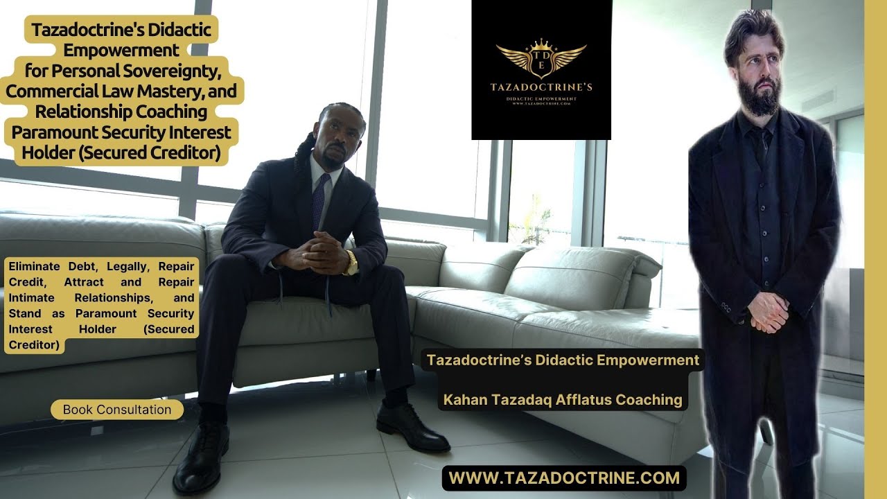 Kahan Tazadaq Helps You Become a Secured Creditor? - YouTube