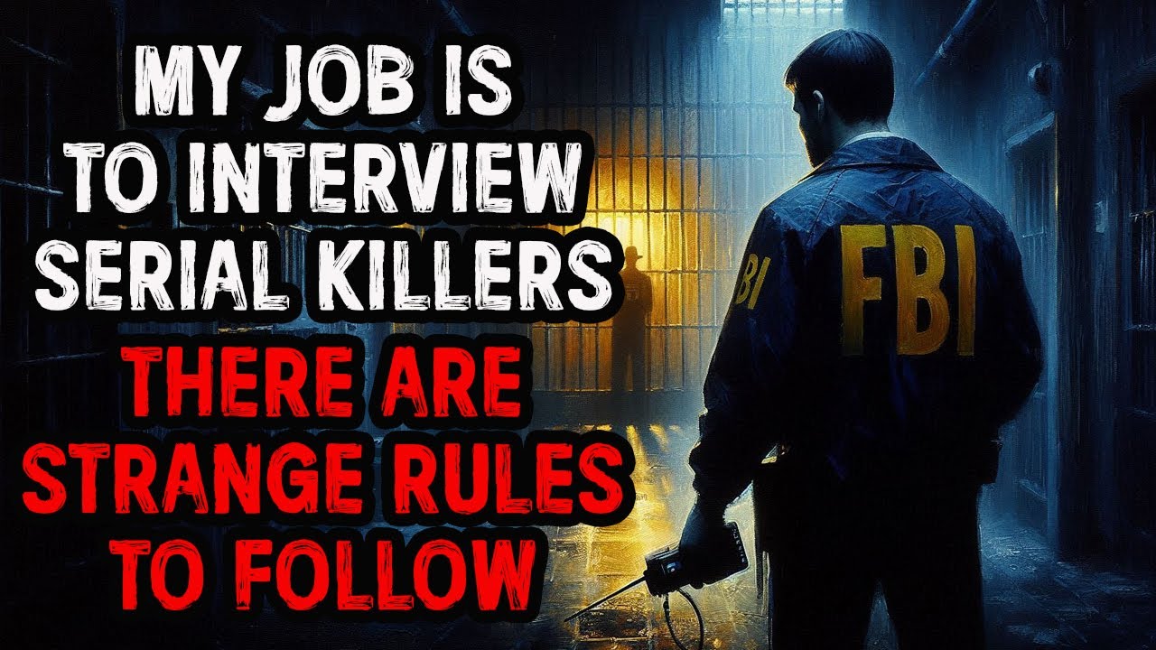 My job is to Interview Serial Killers in USA...There are STRANGE RULES ...