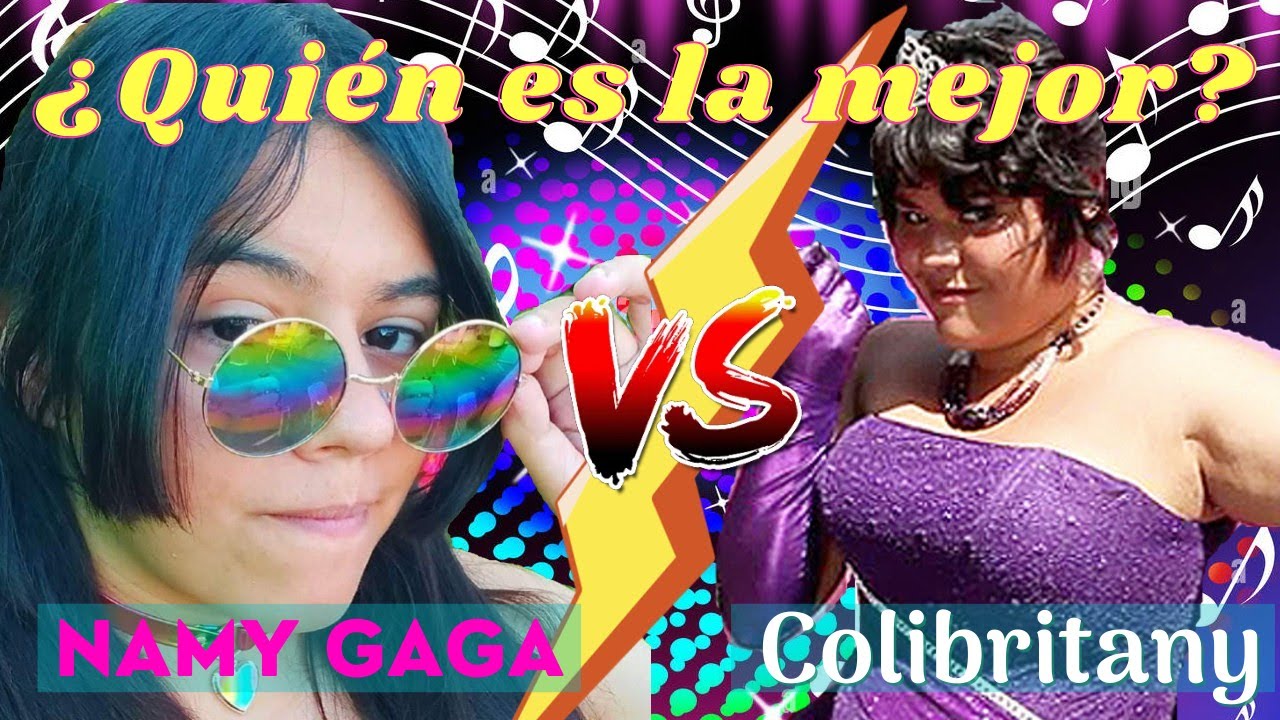"Competencia de Canciones" | Colibritany vs NamyGaga - YouTube