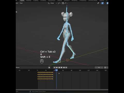 Make cyclic F Modifier in blender #3d #blender #tutorial - YouTube