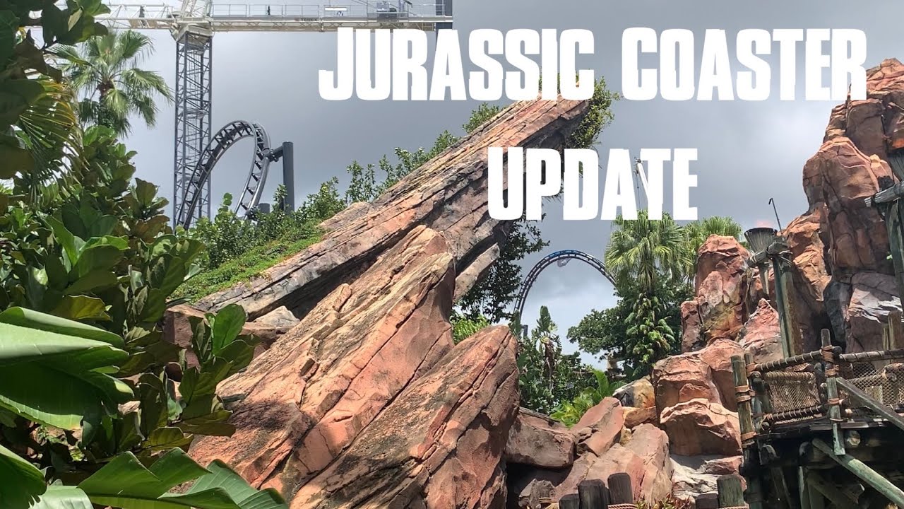 Jurassic Coaster Looks Amazing - YouTube