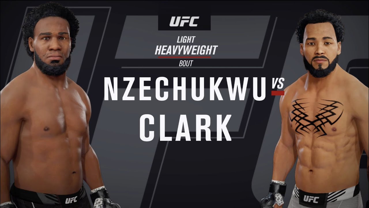UFC 288: Nzechukwu vs Clark (UFC 4 Simulation) - YouTube