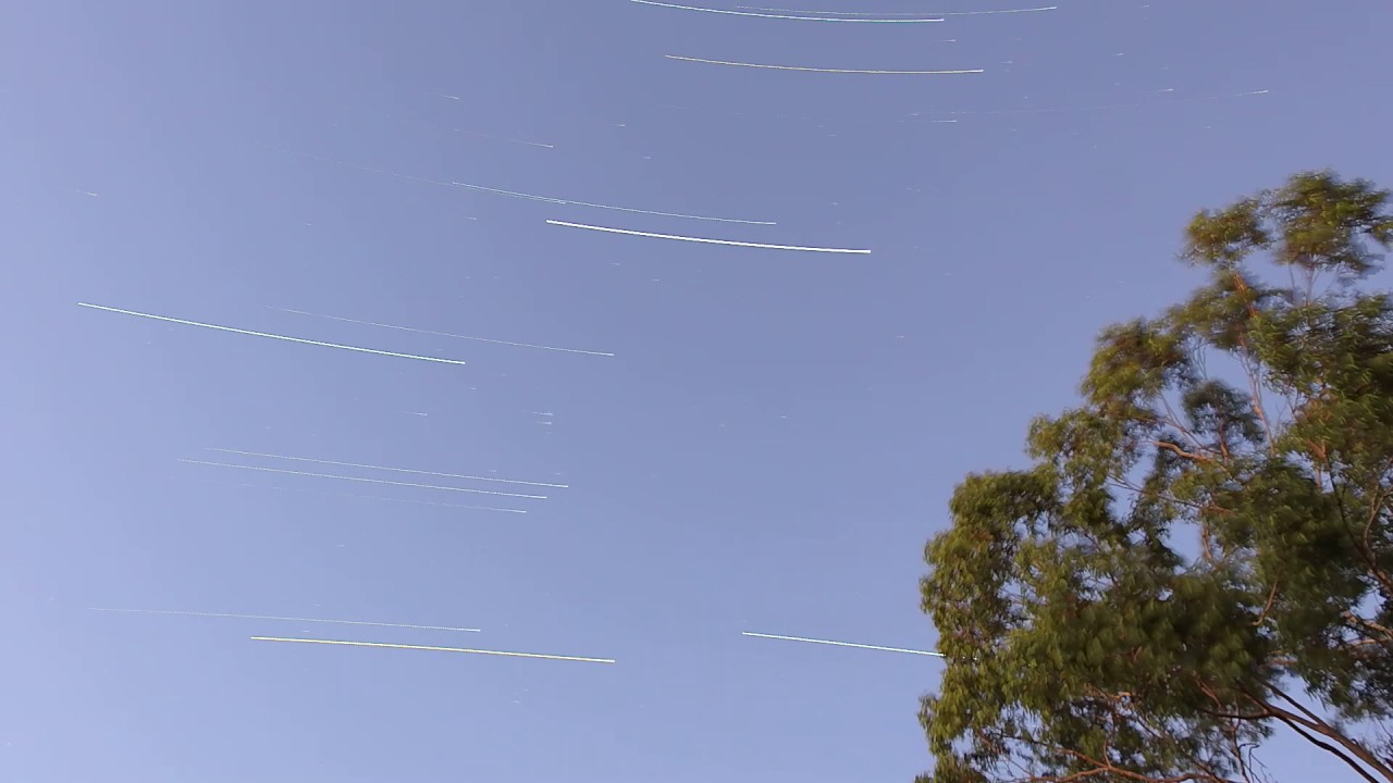 Star Trails Facing North Taken (Southern Hemisphere) - YouTube
