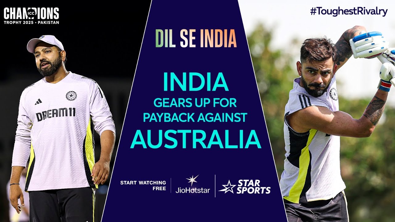 Rohit Sharma & co. prepare for payback against AUS in the # ...