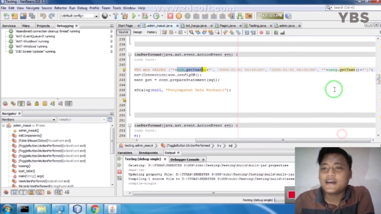 Tugas Besar Pemrograman Berorientasi Object "PARKIR" - YouTube