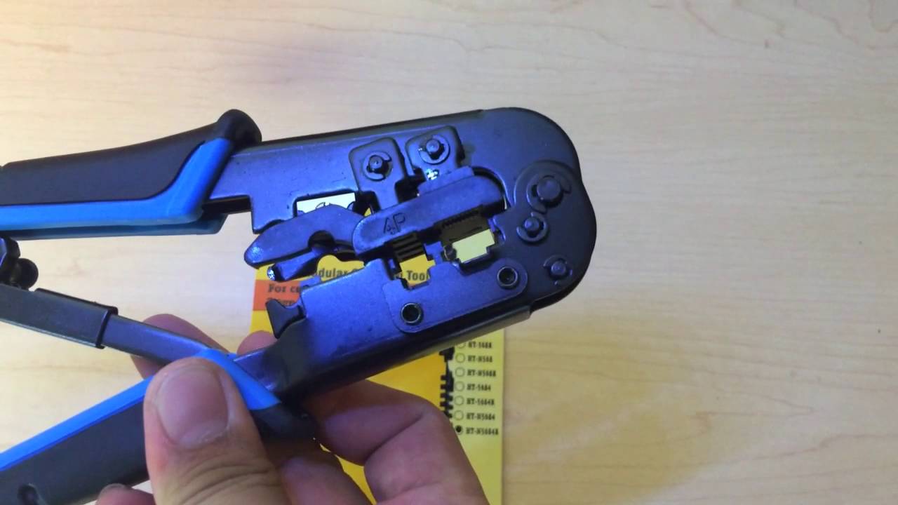 Dual modular crimping tool - YouTube