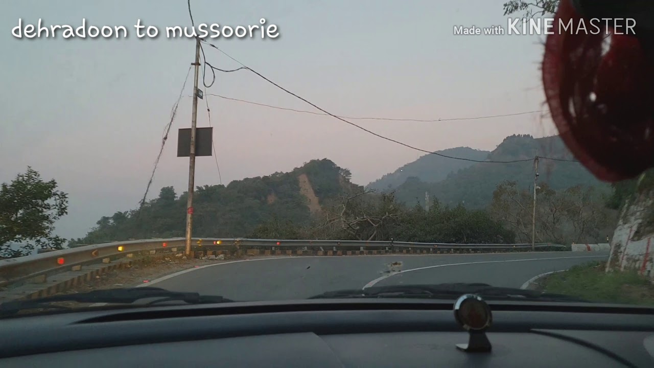 Mussoorie Road awesome views (4k) - YouTube