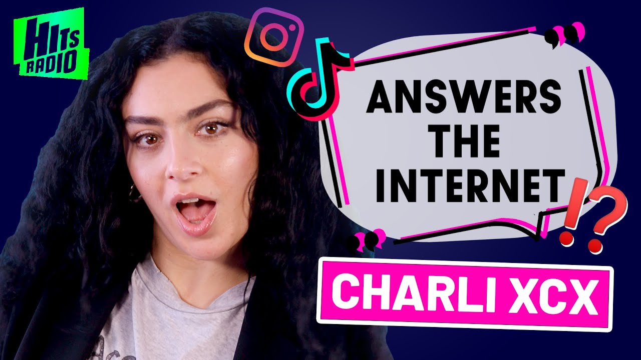 'It's A Secret!' Charli XCX Answers The Internet - YouTube