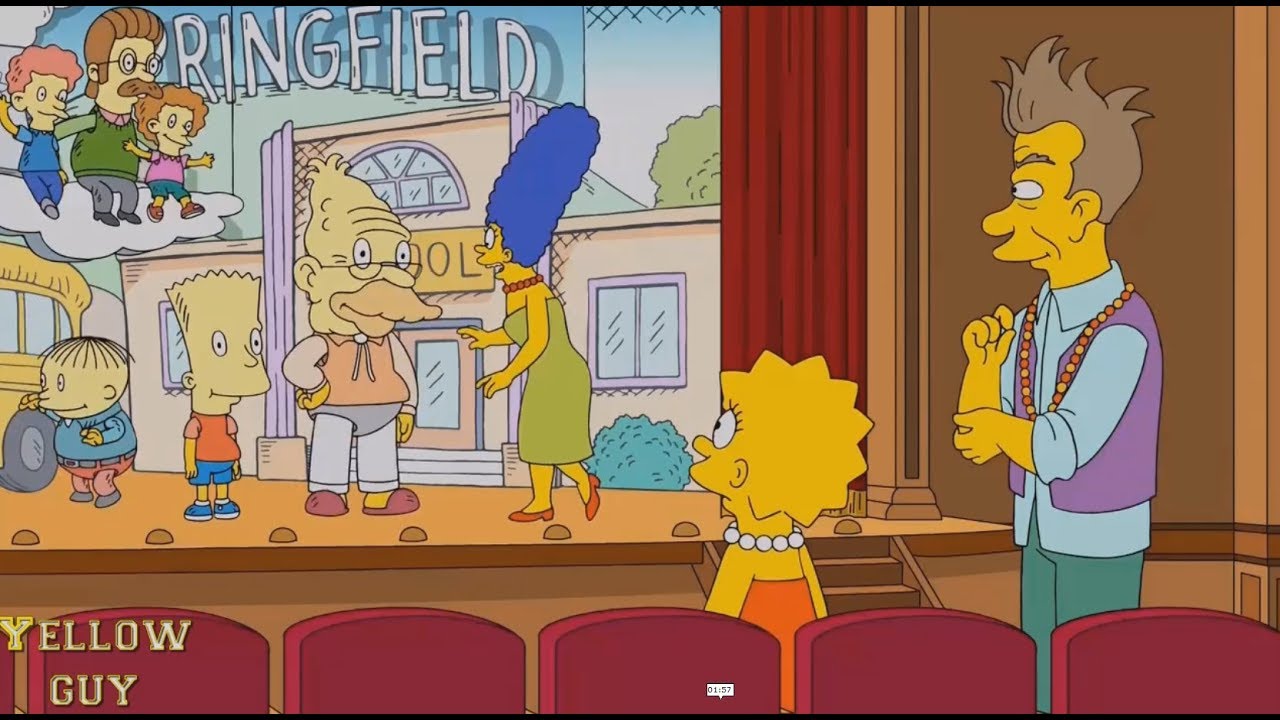 The Simpsons - Theater For Sad Girls ! - YouTube