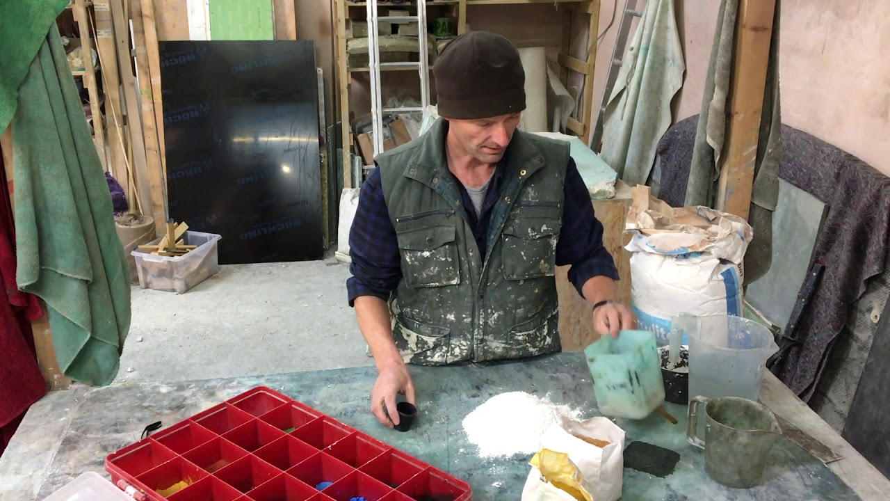 Materials needed for making Scagliola - YouTube