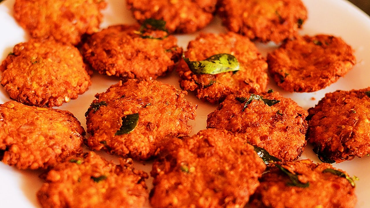 Crispy Masala Vada - YouTube