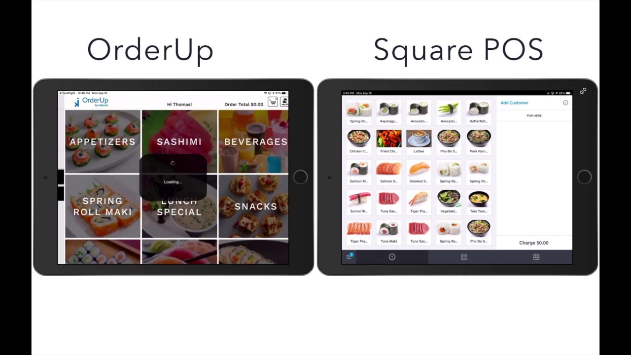 OrderUp with Square POS - YouTube