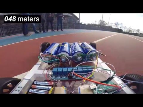 The CapaciCar - Super-Capacitor Powered Electric Vehicle - YouTube