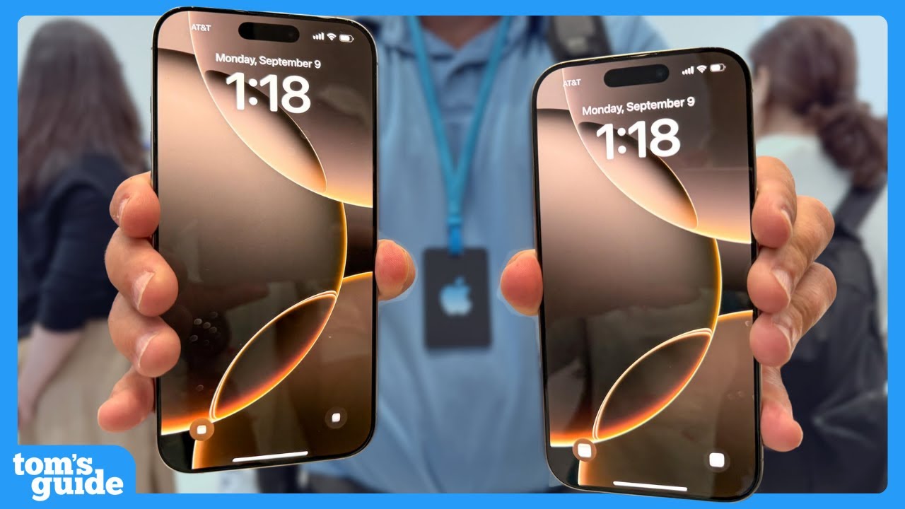 iPhone 16 Pro and Pro Max HANDS ON! - YouTube