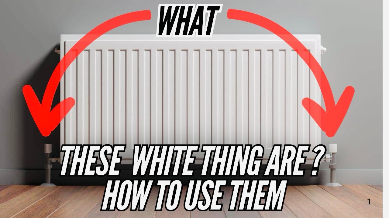 How To Turn Heating ON / Why These Things on Radiators ☹️ - YouTube