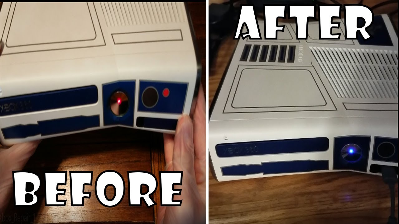 Fixing A Limited Edition Star Wars Xbox 360 w/ RDOD | iDKx Repairs ...