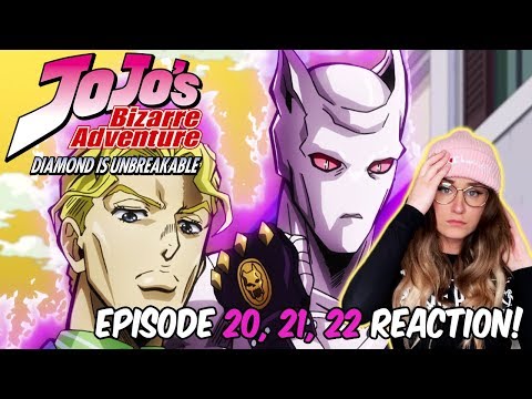 KIRA & KILLER QUEEN! JoJo's Bizarre Adventure: DIAMOND IS UNBREAKABLE Episode 20, 21, 22 REACTION!