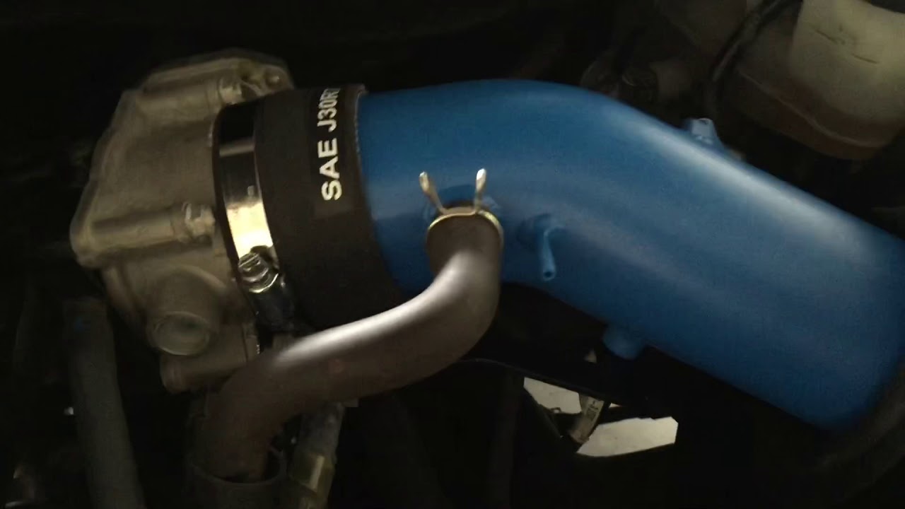 Air Intake installation - YouTube