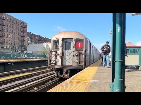 181st - 231st on the R62 (1) train - YouTube