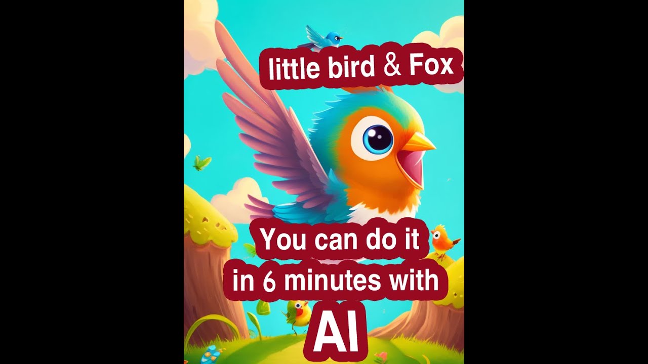 Story for Kids little bird named pip and fox | English Story - YouTube