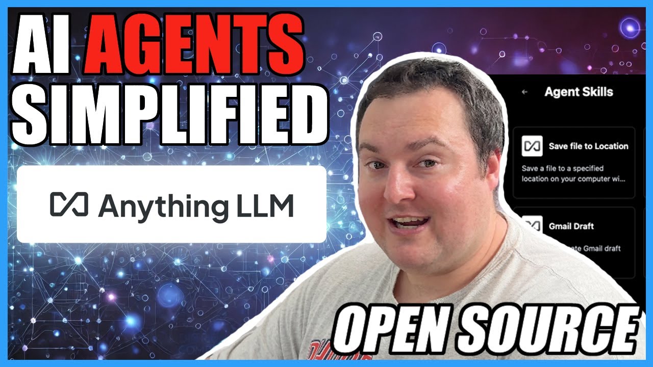 The SIMPLEST Way To Run Local AI Agents! (AnythingLLM Agent Demo) - YouTube