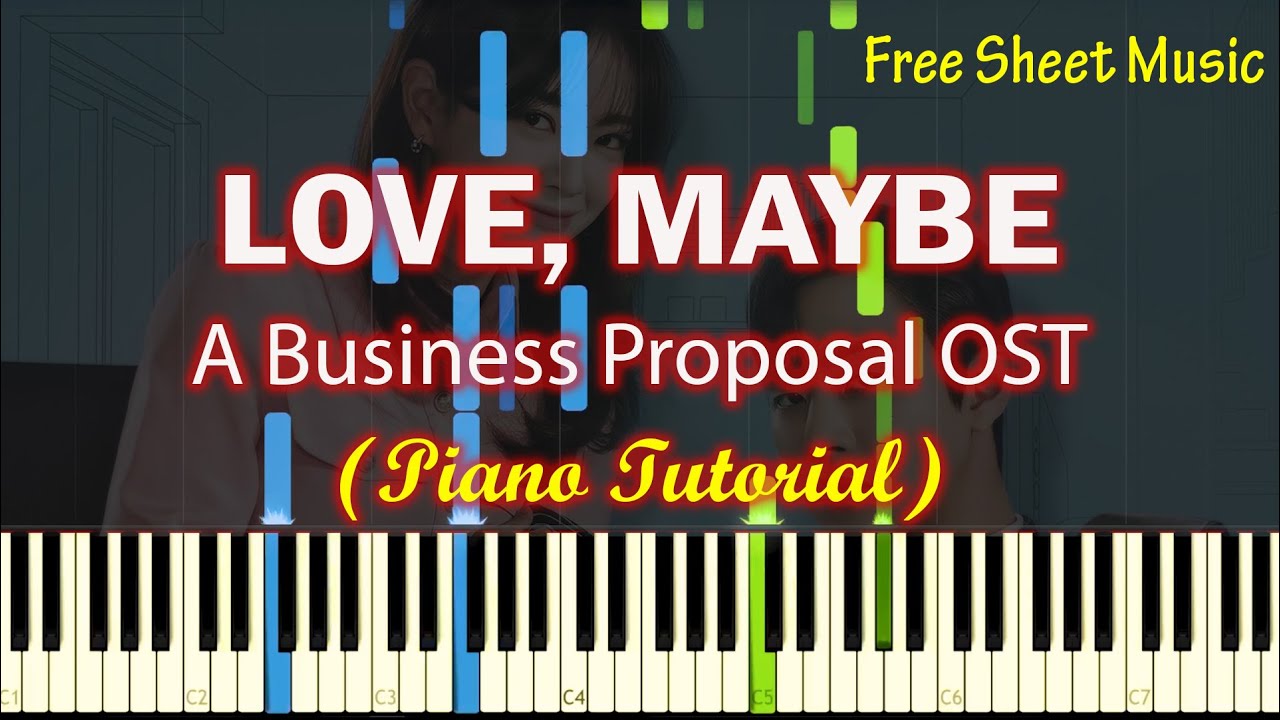 Love, Maybe (사랑인가 봐) - MeloMance (멜로망스) A Business Proposal OST | Piano ...