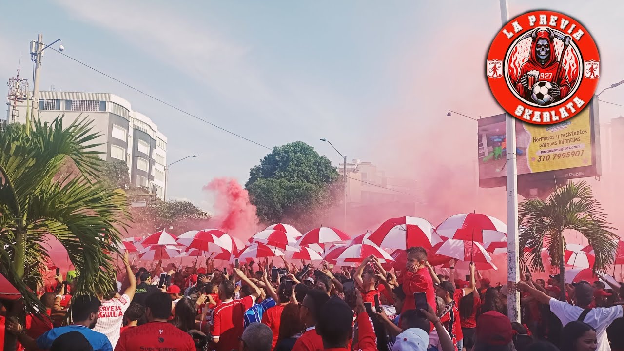 PREVIA SKARLATA/ AMERICA 4 - 1 NACIONAL/ 2024 - YouTube