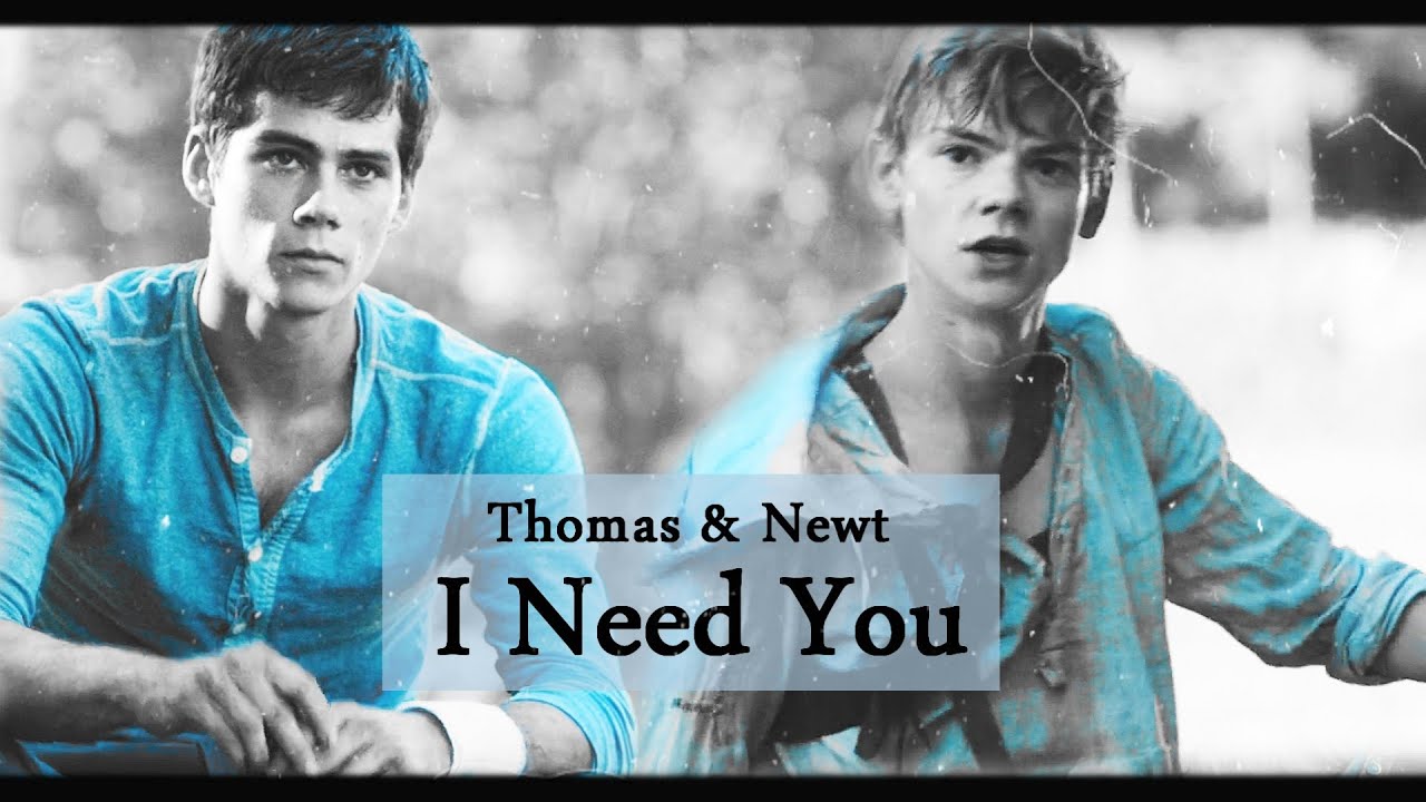 thomas and newt • I need you - YouTube