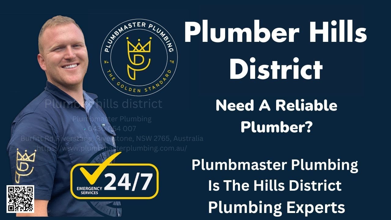 Plumbers Hills District - Plumbmaster Plumbing - YouTube