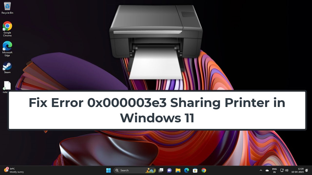 Fix Error 0x000003e3 Sharing Printer In Windows 11 fix-error-0x000003e3-sharing-printer-in-windows-11