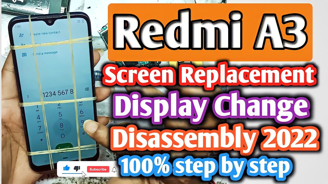 Xiaomi A3 Display Changing 2022 l Mi A3 Folder Combo Replacement l ...