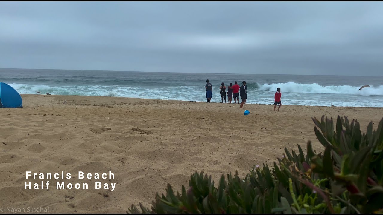Francis Beach - Half Moon Bay State Park #short-film - YouTube