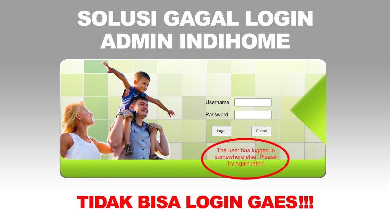 Cara Mengatasi Tidak Bisa Login Admin IndiHome Fiberhome - YouTube