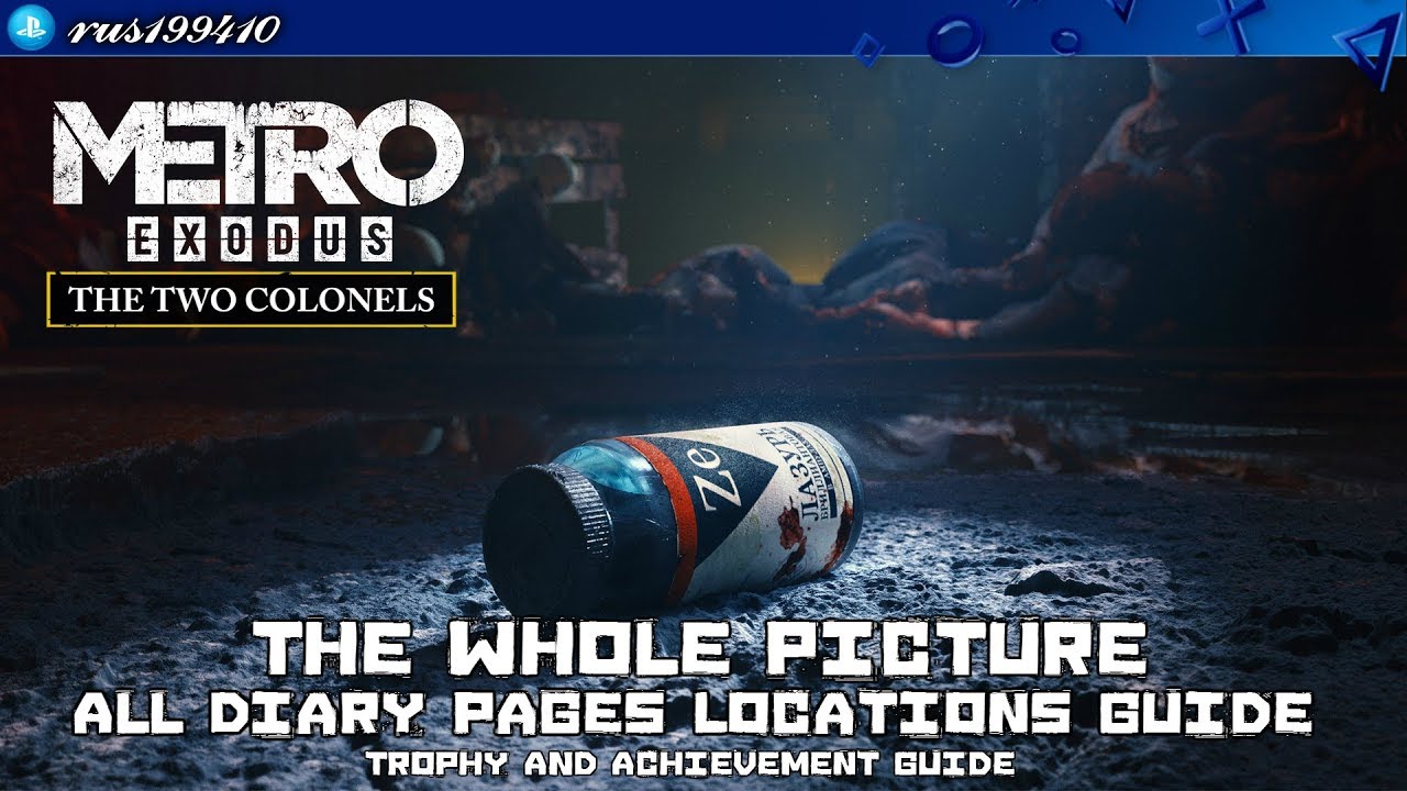 Metro Exodus: The Two Colonels - The whole picture "All Collectibles ...