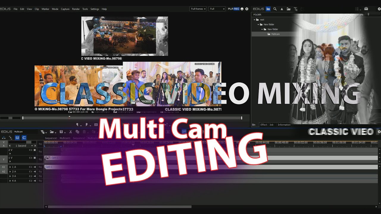 Multicam Video Editing | Video Editing Tutorial In Hindi | Classic ...