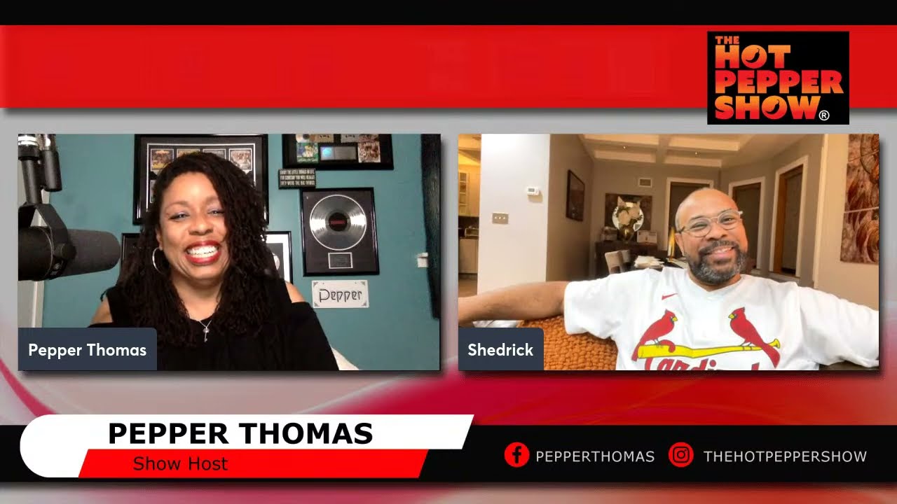 The Hot Pepper Show w/ Pepper Thomas Interviewing Shedrick Mitchell ...